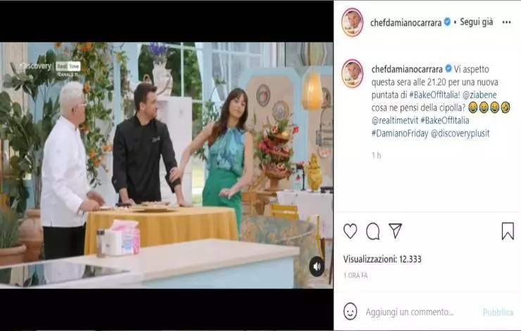 Bake Off reaksje Benedetta Parodi - RicettaSprint