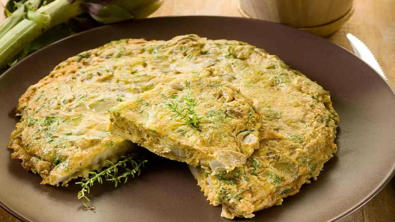 iresiphi yeartichoke omelet PHOTO iresiphi yokuprinta