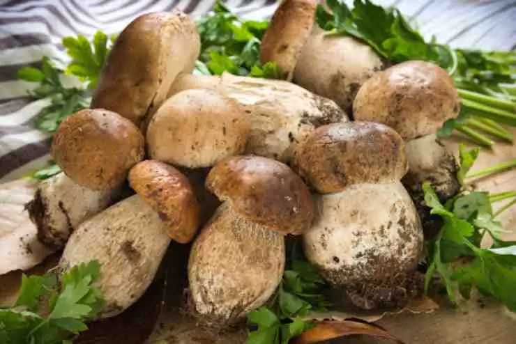 Pan-fried nga mga uhong ug patatas nga adunay rosemary | Lami nga side dish 25623_3