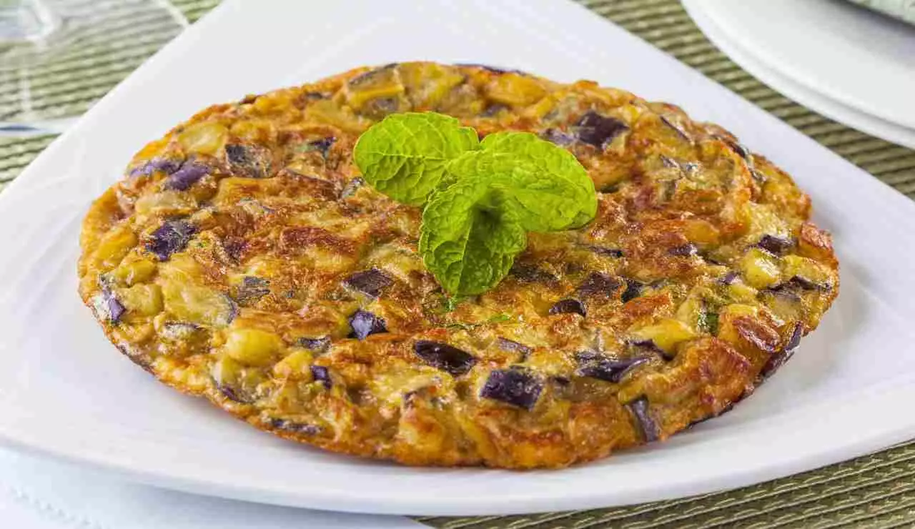 omelette e thata e nang le li-aubergines le basil 2022/01/15 ricettasprint