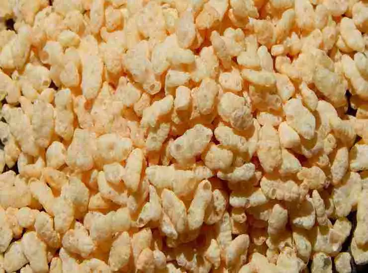 pūstų ryžių