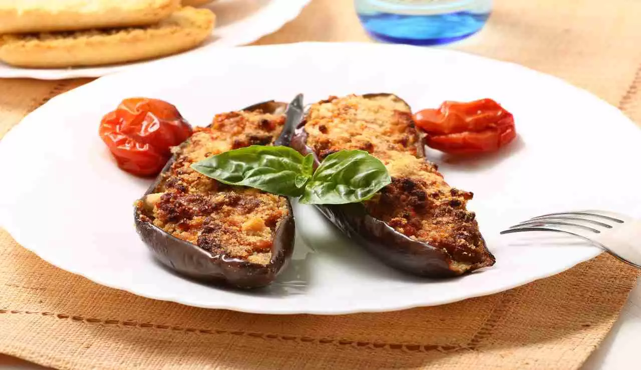 Spicy Sicilian cushe eggplant