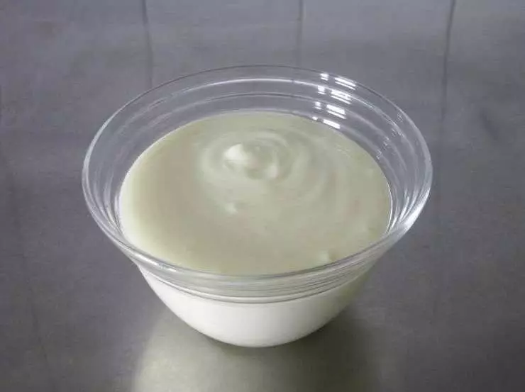 Griyego nga yogurt cream nga walay mga itlog PHOTO resipe print