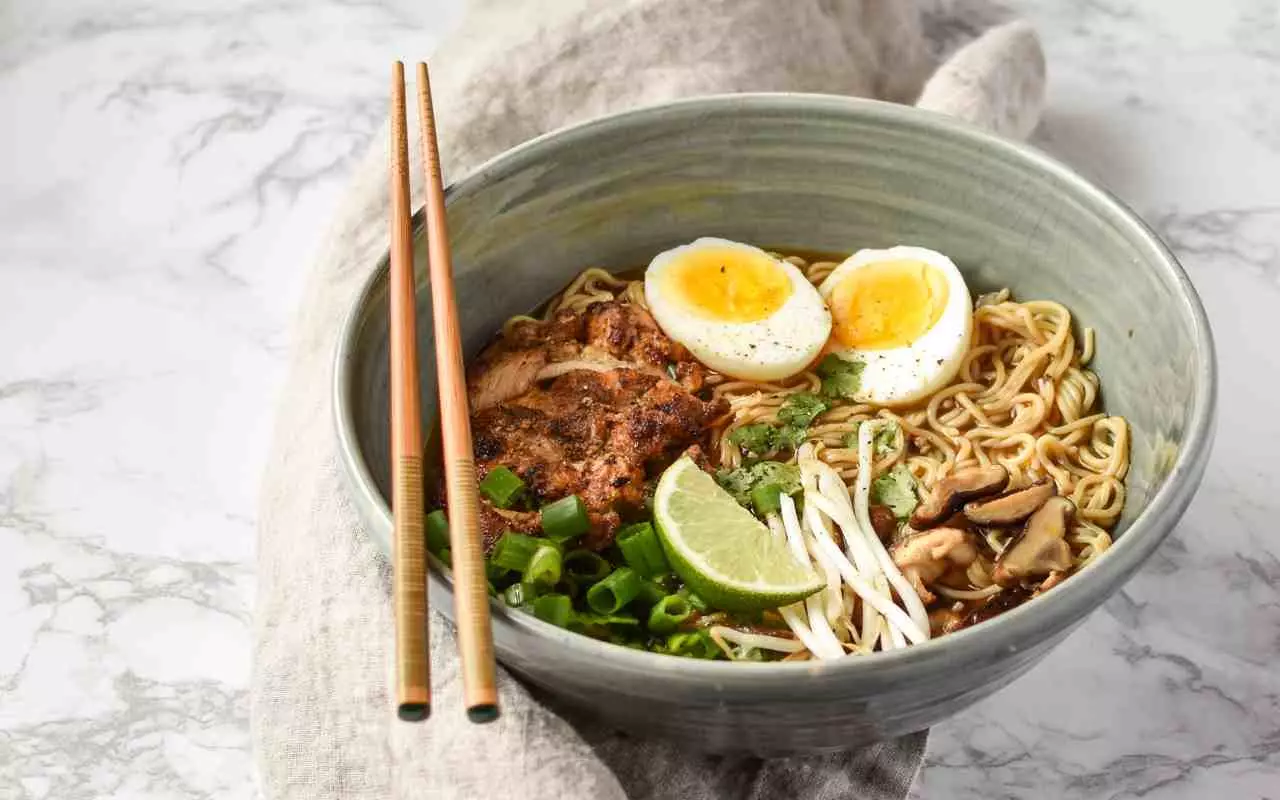 Ramen Poulet Lime Rezept