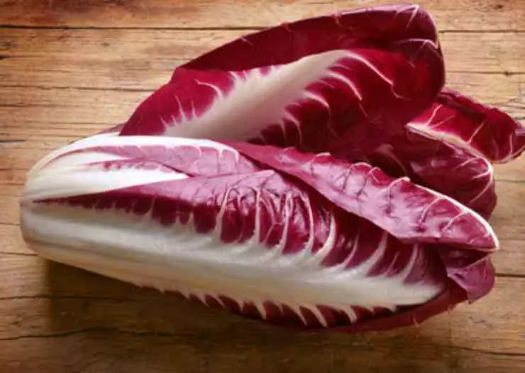 Radicchio na taleggio makariso Amafoto ya resept