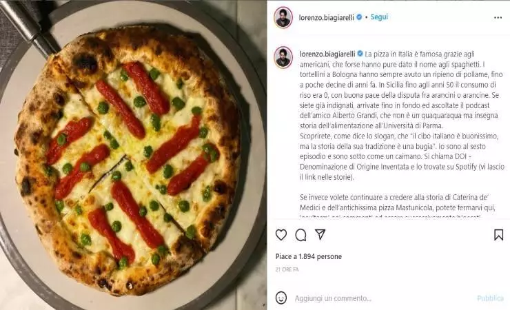 Pizza ea Lorenzo Biagiarelli - RecipeSprint