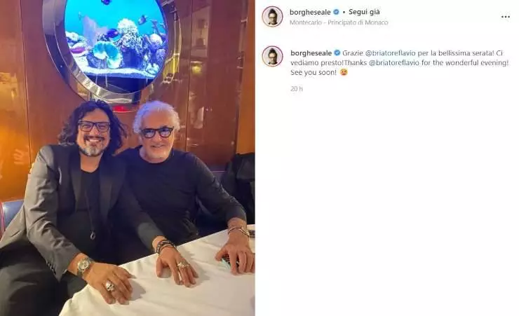 Cặp đôi mới của Alessandro Borghese và Briatore - RicettaSprint