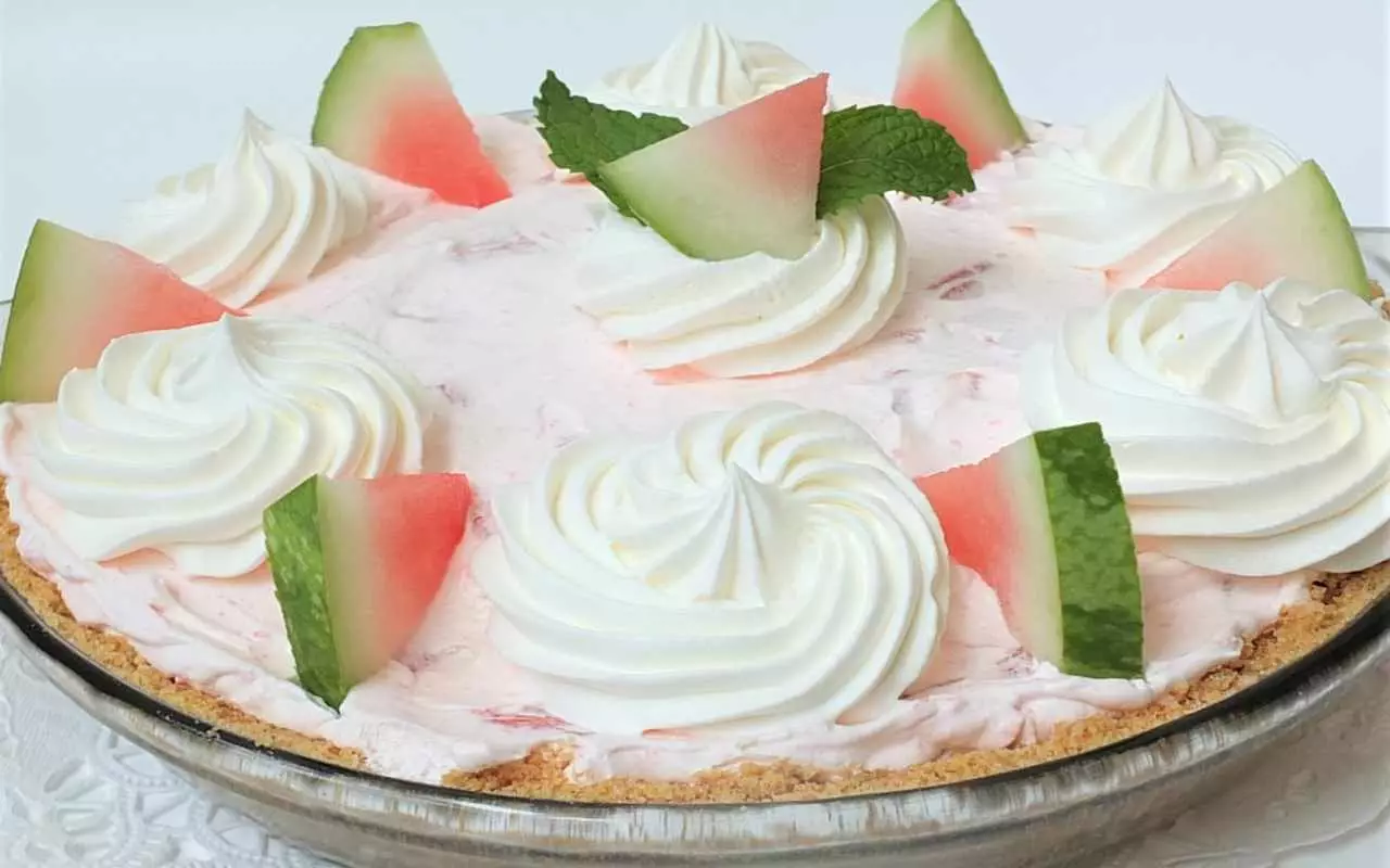 watermeloen cream tart recipe FOTO resept print
