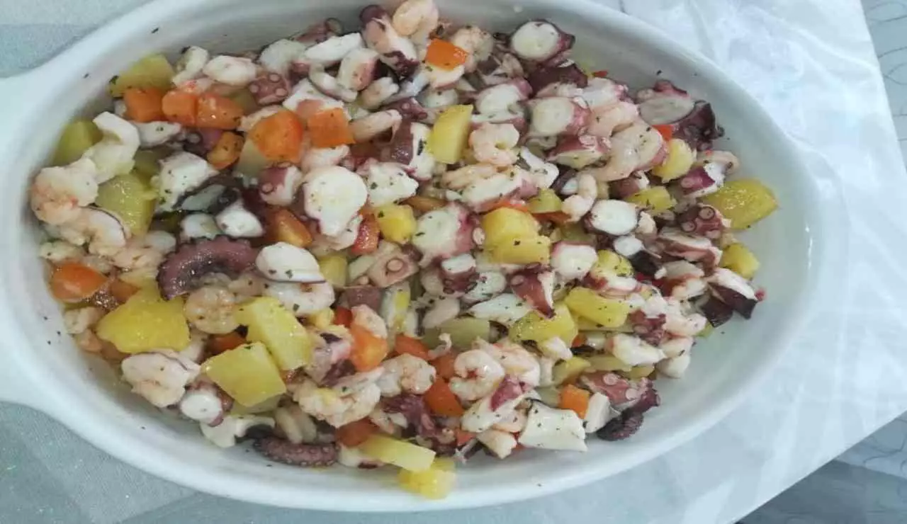 Salata de mare si munte