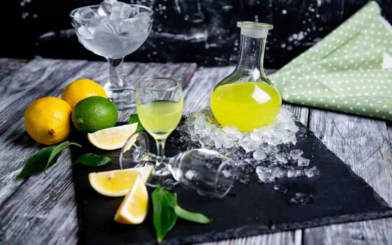រូបមន្ត limoncello gin PHOTO Adobe រូបមន្តបោះពុម្ព