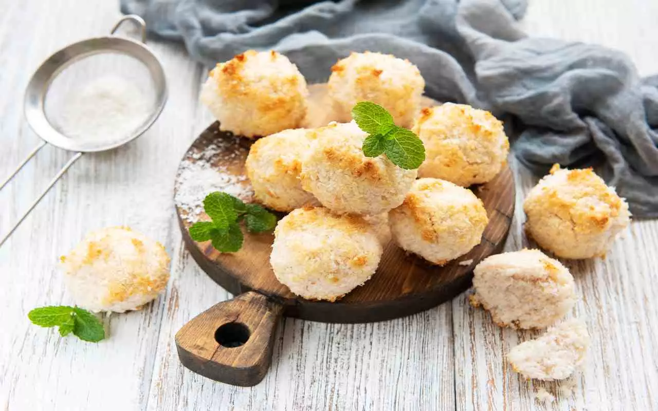 biscoitos de coco receita sem farinha FOTO receita de impressão