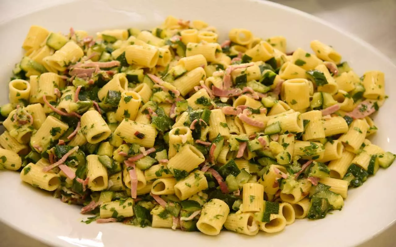 pasta zucchini speck recipe PHOTO recipe print