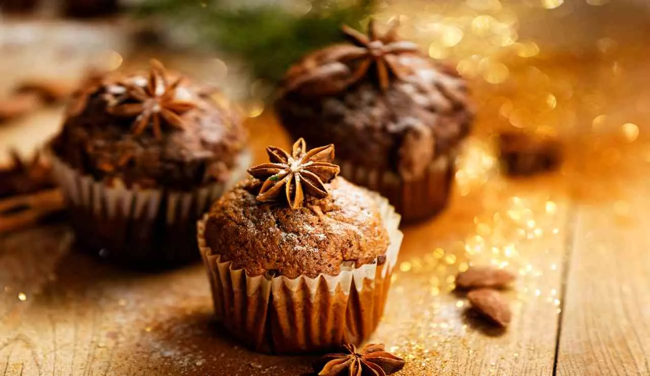muffin almond na cinnamon na anise star