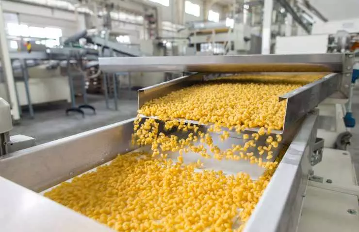 Planta de producción de pastas