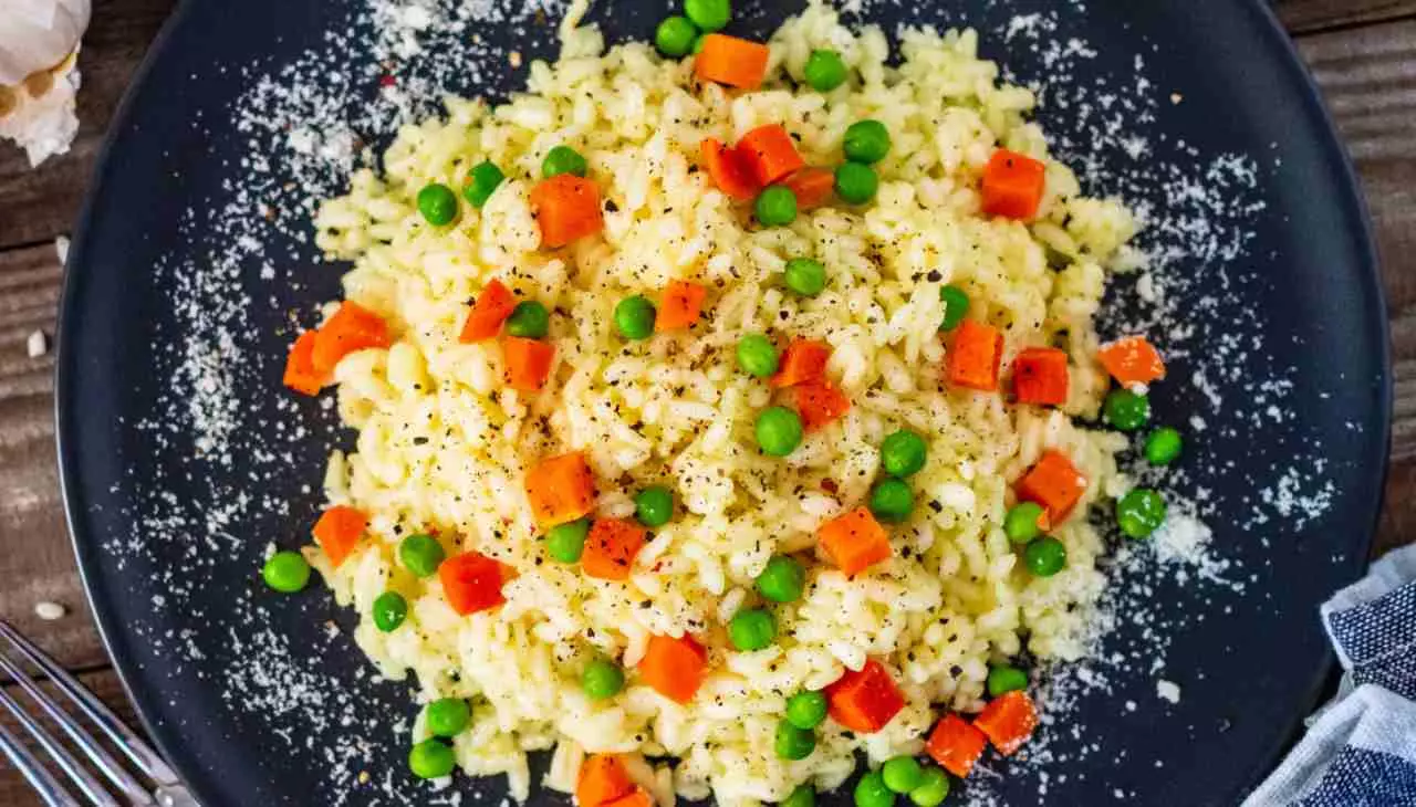 Plat unique à base de riz aux légumes