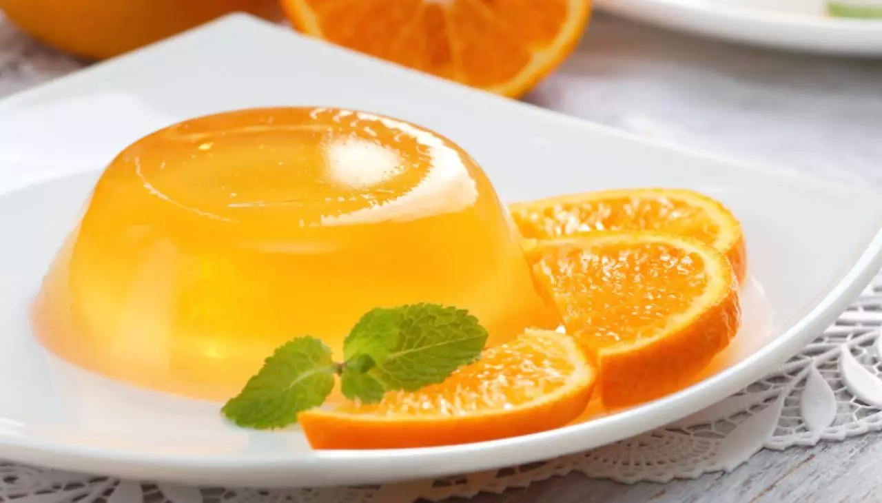 Үйдегі апельсин желе рецепті