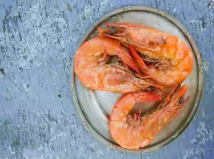 Fregola with prawns and tomato sauce PHOTO recipe print