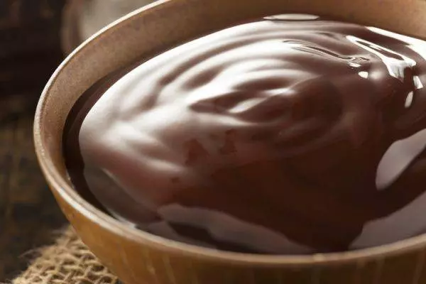 Crema pasteleira de chocolate