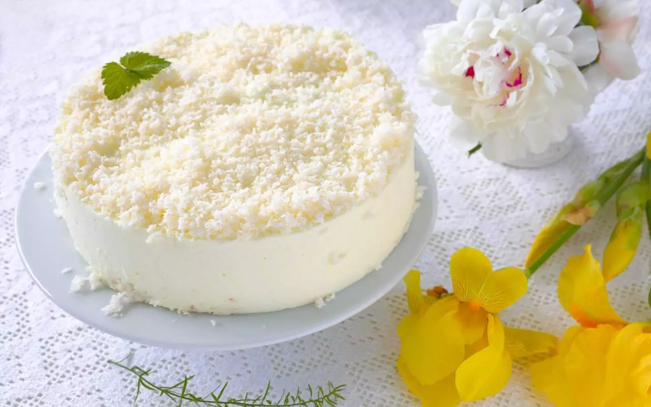 kokos cheesecake recept FOTO recept print