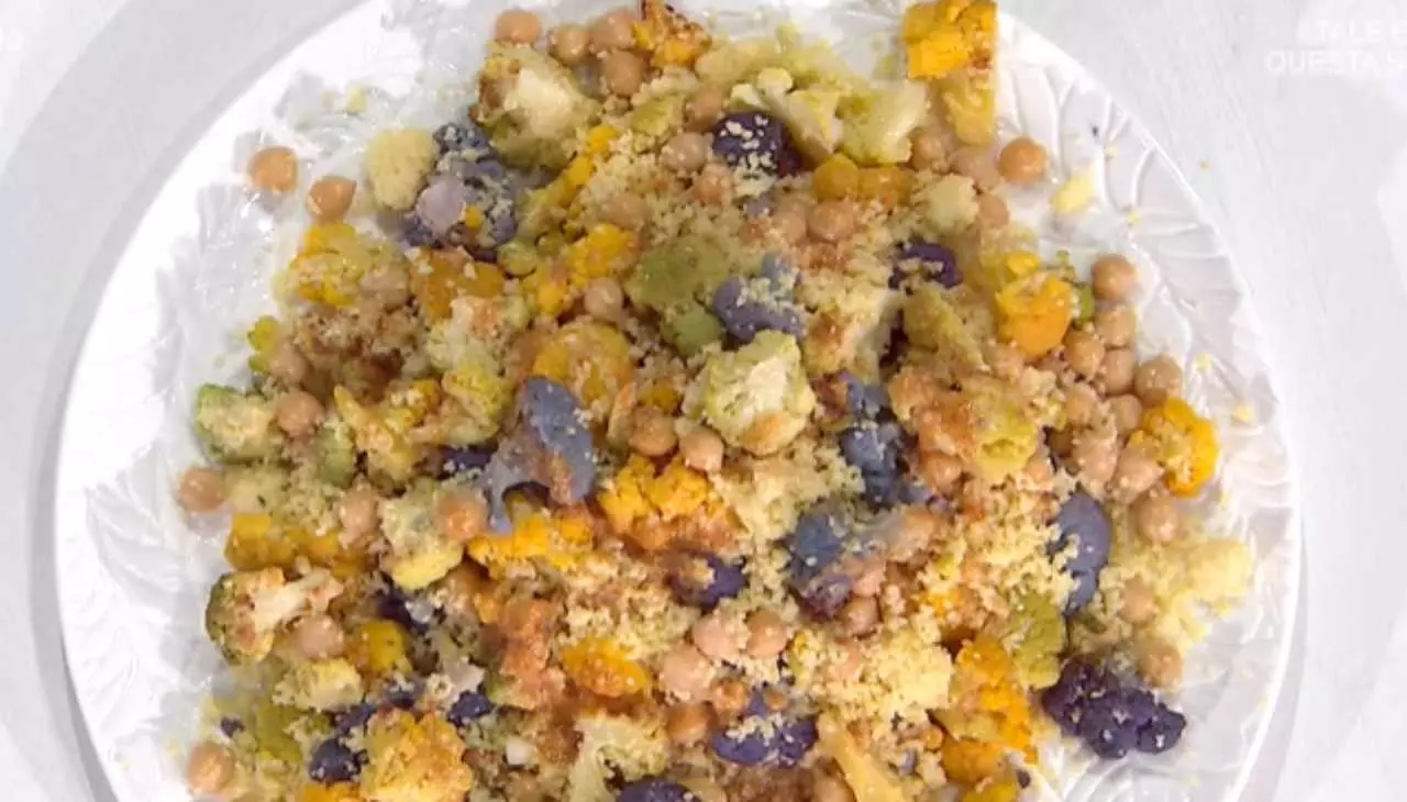 همیشه ظهر است | دستور پخت توسط سرآشپز Carlotta Perego | کوسکوس با سبزیجات زمستانی