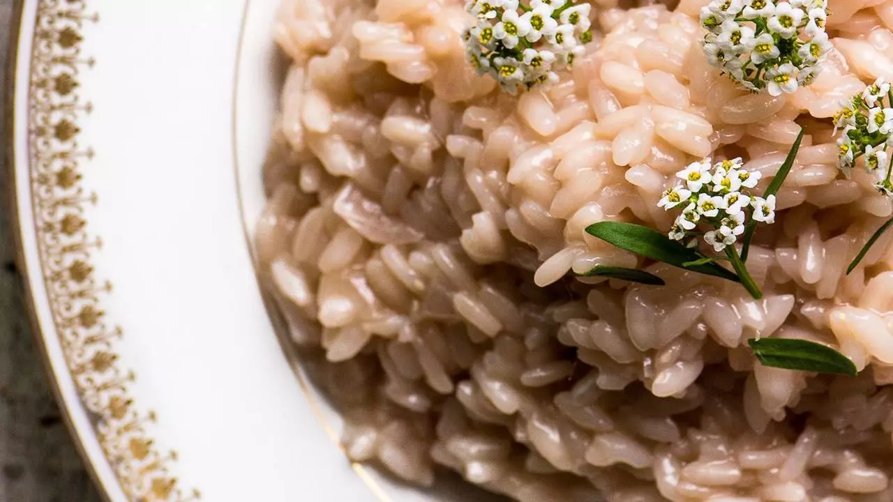 fruits de riz et fromage