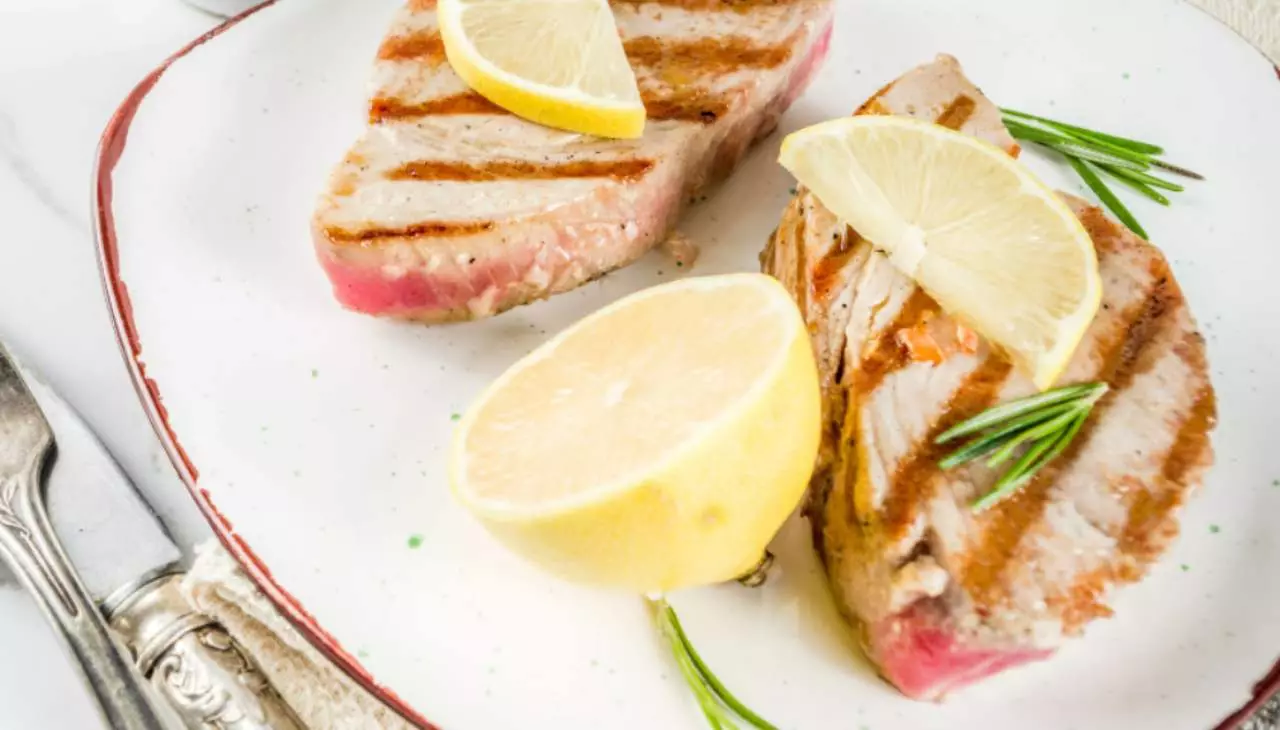 Рецепта за риба тон на скара