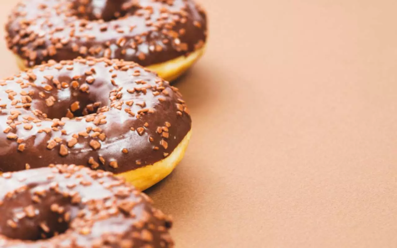 Receita de donuts de cacao Impresión da receita de FOTO