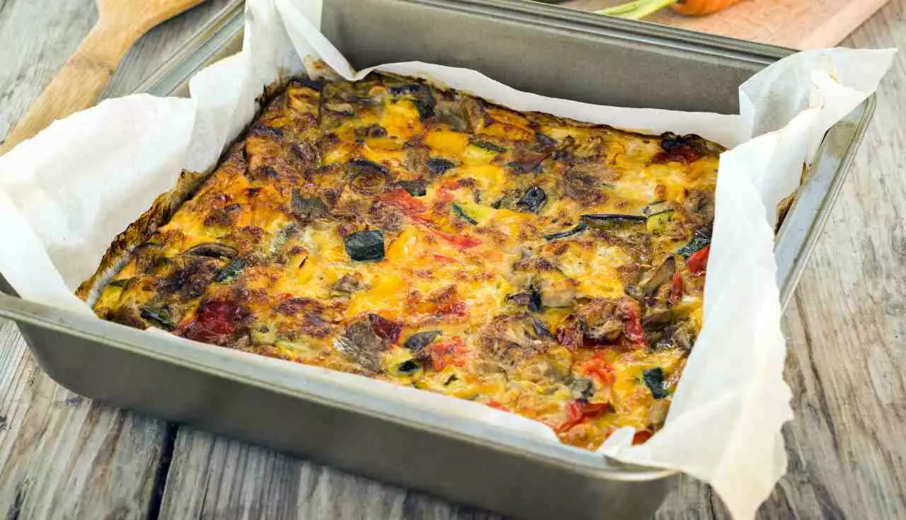 Ricotta omelette with aubergines and cherry tomato | ئاسان ھەم تەملىك 31553_1