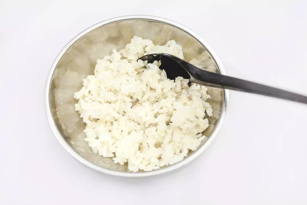 Basmati ሩዝ የበሰለ