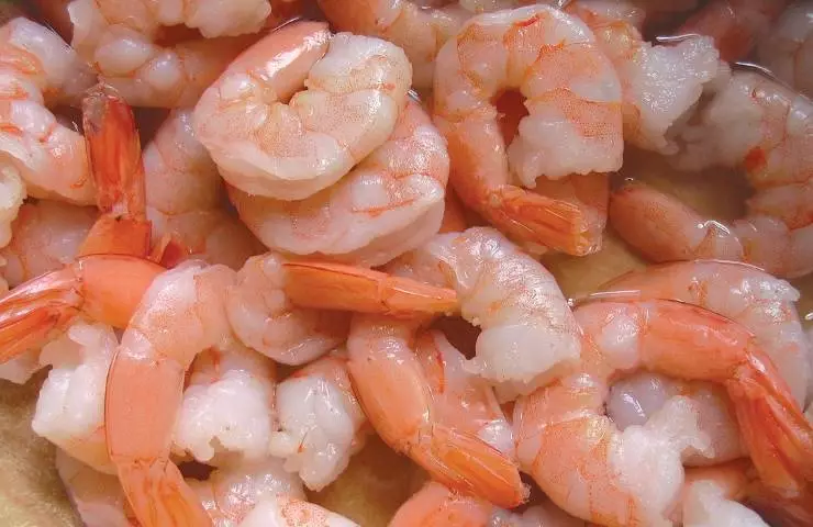 Sulphites in shrimp