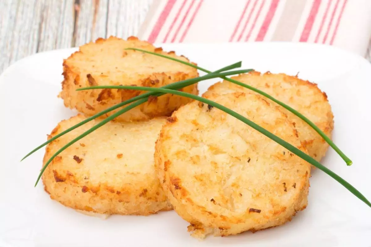 Lamian ug vegetarian baked potato burgers