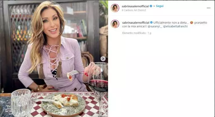 Binpêkirina parêza Sabrina Salerno - RicettaSprint