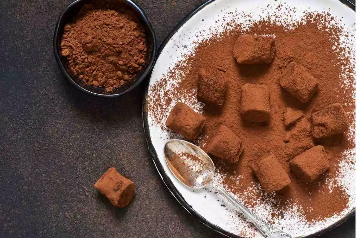 Lezzetli ve çok yumuşak tatlı çikolatalı gnocchi