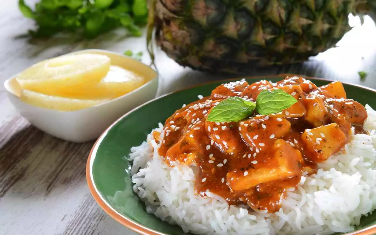 Hawaiian chicken pineapple recipe PHOTO recipe print
