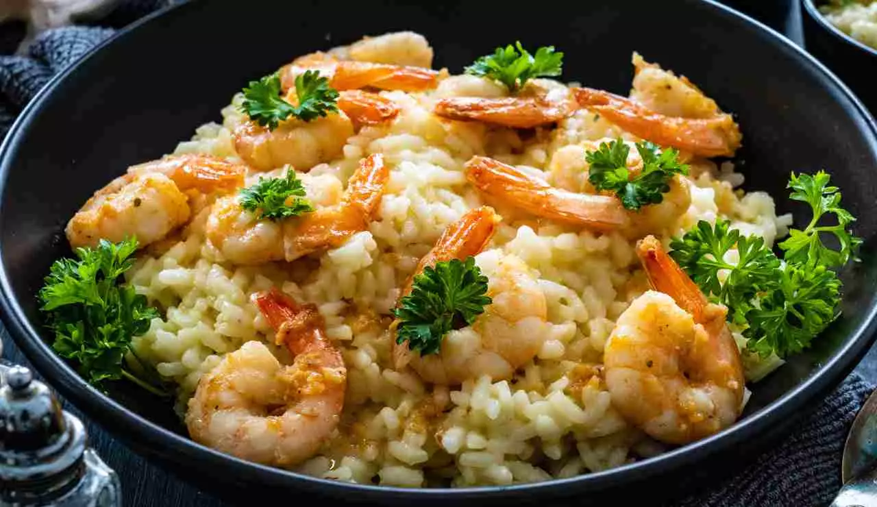 Risotto ma le uaina feilafi ma ula ma roketi