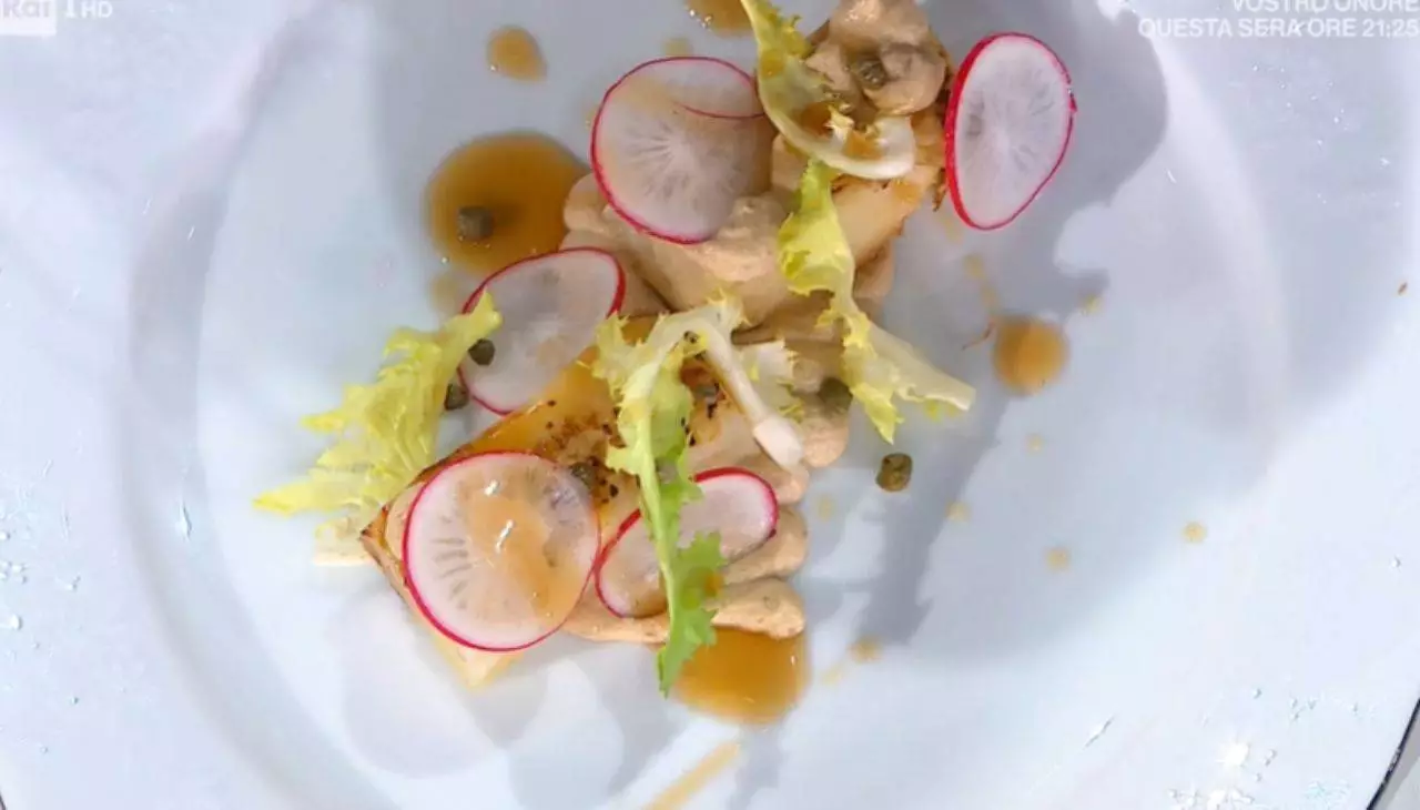 Ke mots'ehare kamehla | Recipe ka chef Andrea Ribaldone | Celeriac e nang le sauce ea tuna