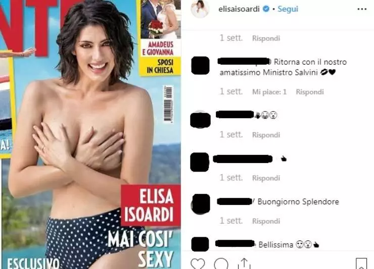 Elisa Isoardi topless – RecipeSprint