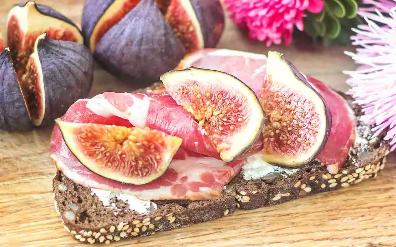 bruschetta figs resep bacon cetakan resep foto