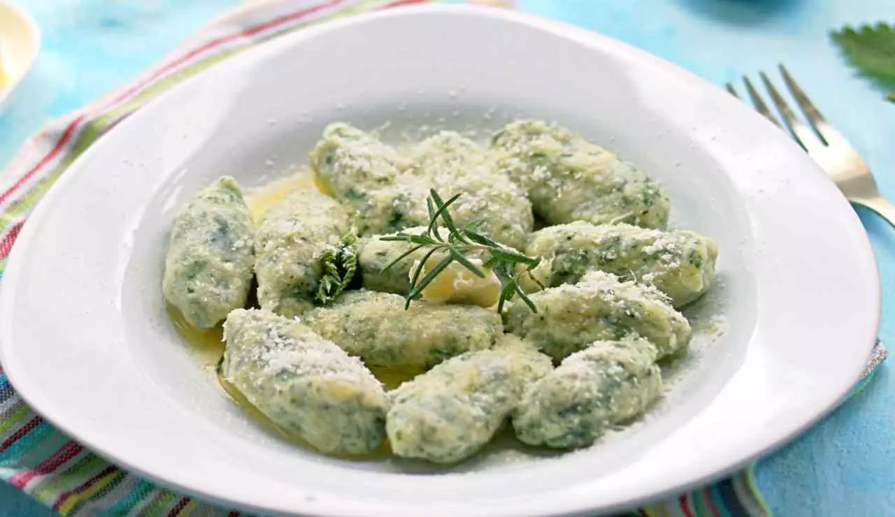 Rabaton | Piedmontese gnocchi fun awọn alatọgbẹ ina pẹlu awọn kalori diẹ pupọ