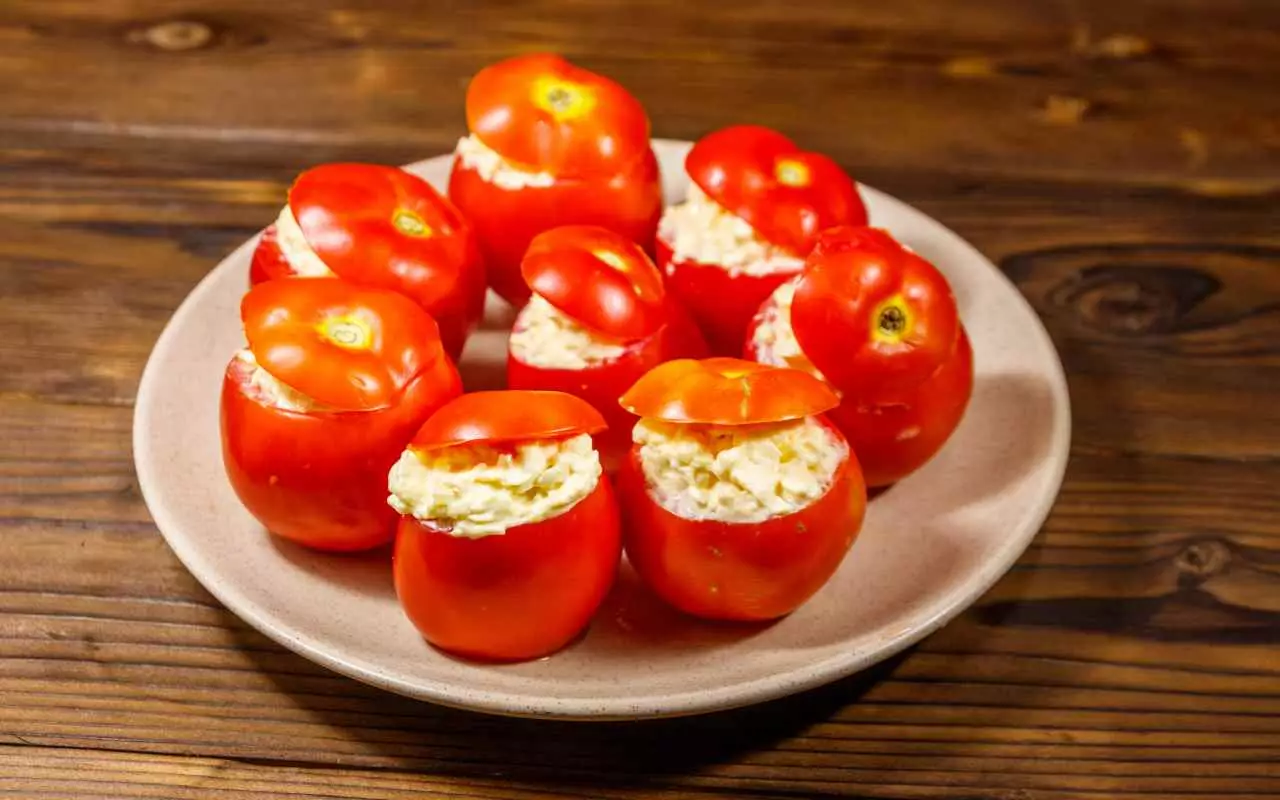 mayonnaise aux tomates farcies recette PHOTO recetteimprimer