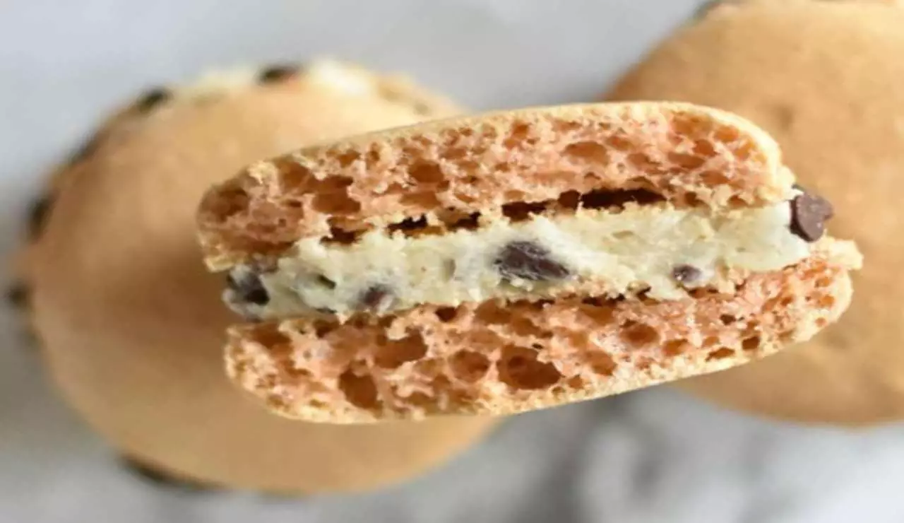 Fake biscuit dough macaroons