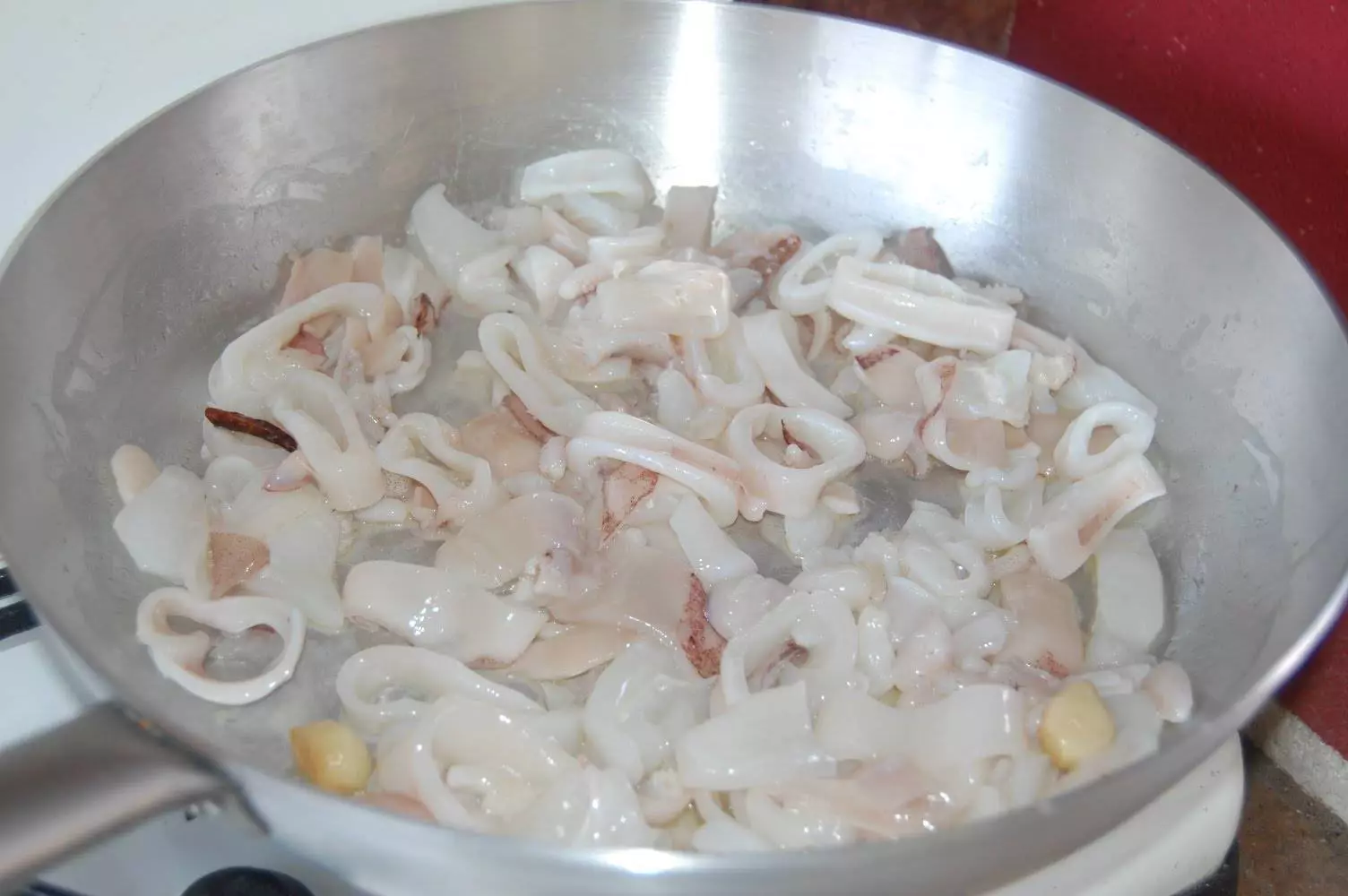 Cumi-cumi jeung lemon risotto, ngeunah teuing jeung hipu 3407_4