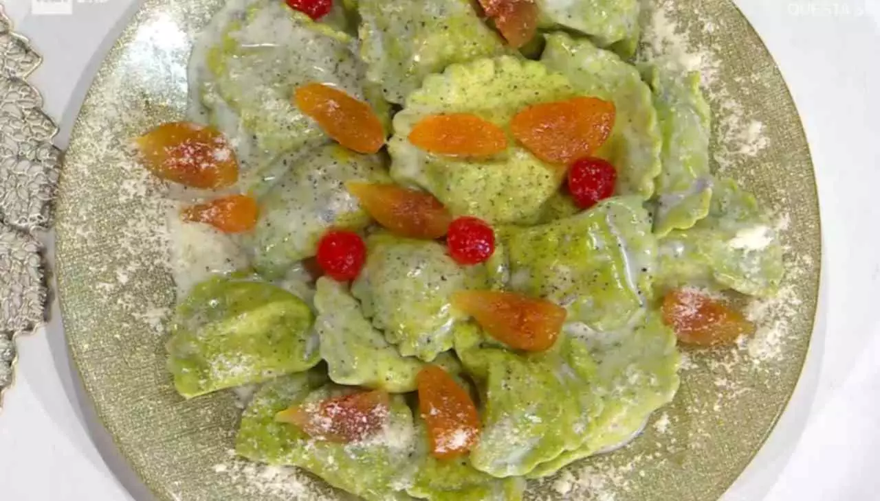 It's always noon | Recipe by chef Daniele Persegani | Spicy mustard tortelli