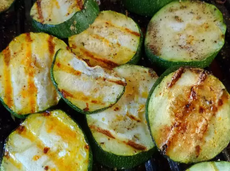 courgettes grilled