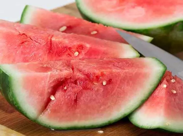 Lätt vattenmelon granita recept