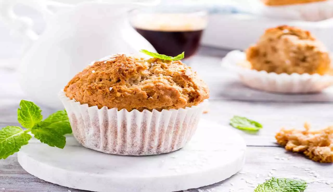 Muffins de coco i canyella