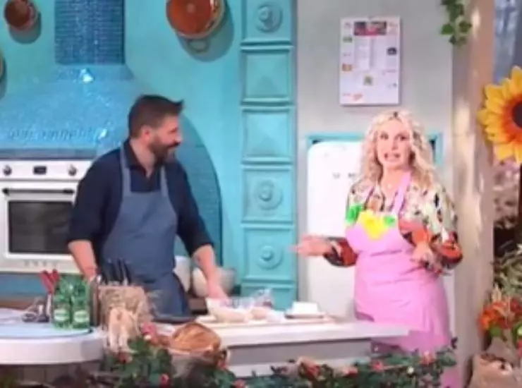 Picha ya Ni saa sita mchana. Focaccia na jibini na chef Ivano Ricchebono