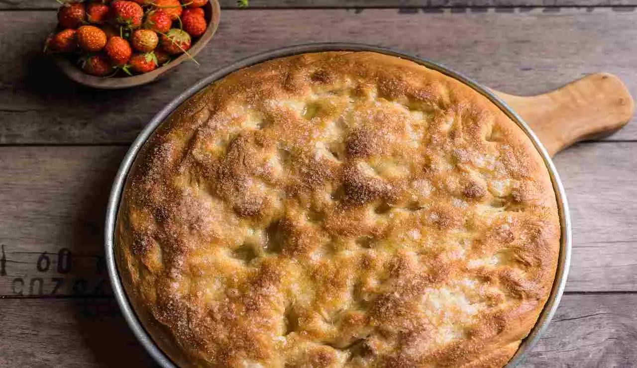 Focaccia dolça | fàcil suau i deliciós us conquistarà