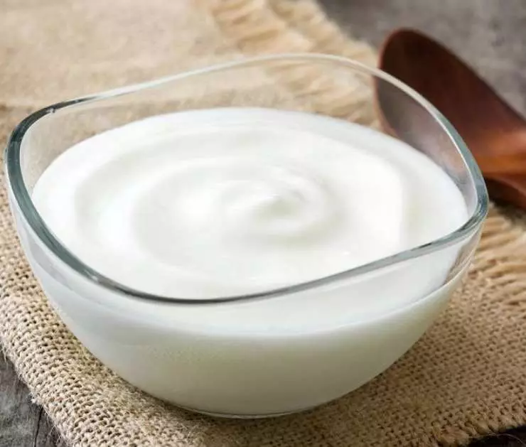 Muzlatgichda oddiy yogurt bormi? Men sizga mazali va tez kechki ovqat uchun retseptni o'rgataman 35094_2