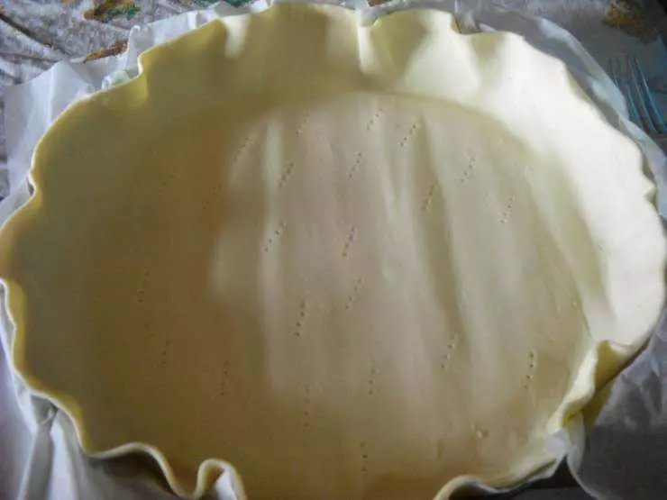 Tart bi brokolî û ham